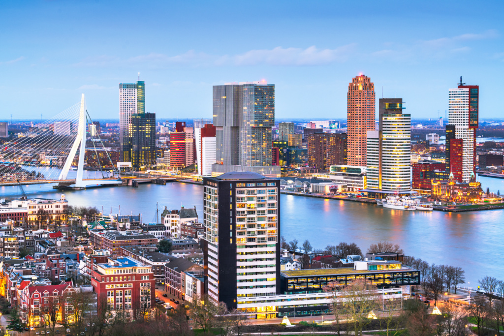 Rotterdam, Netherlands Skyline | Info Tempat Wisata dan Tour Eropa